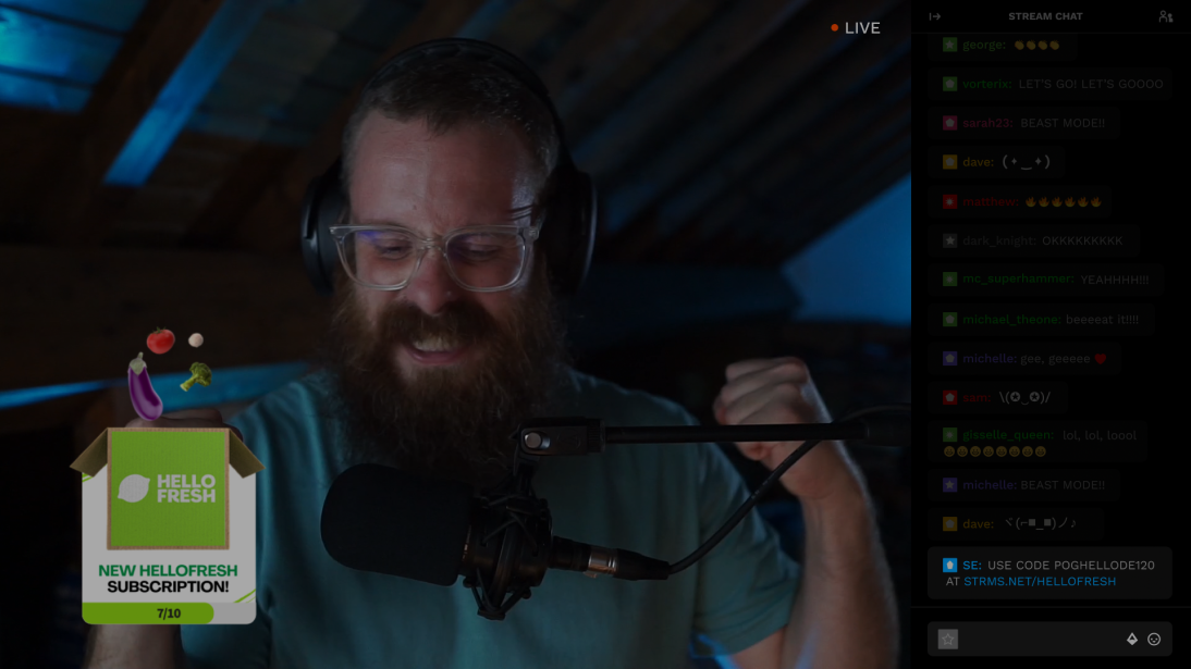 StreamElements - Sponsorships for Live Streams