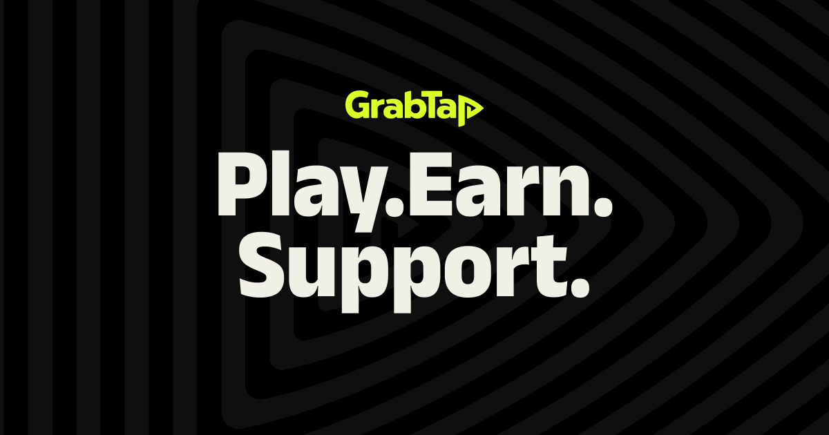 GrabTap: Play games, support your fav creators & earn rewards