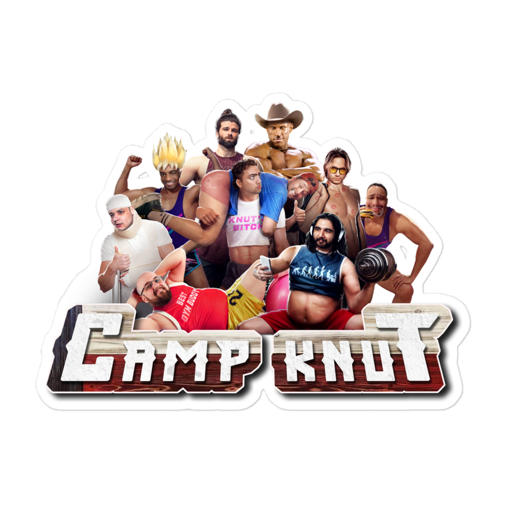 Camp Knut Sticker | knut's store | SE.Merch