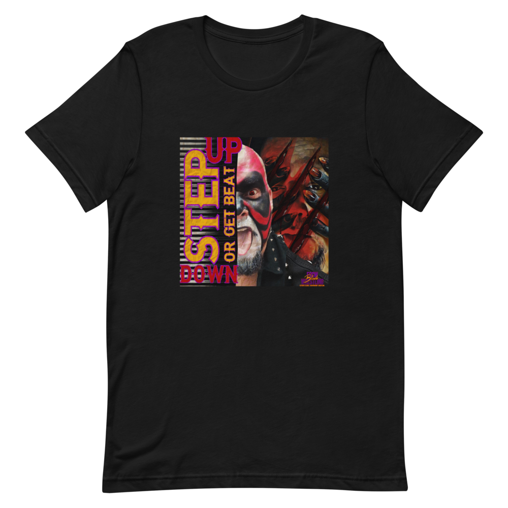 Blade Step Up Good VS Evil T-Shirt 2023 | egcwwrestlinglive's store ...