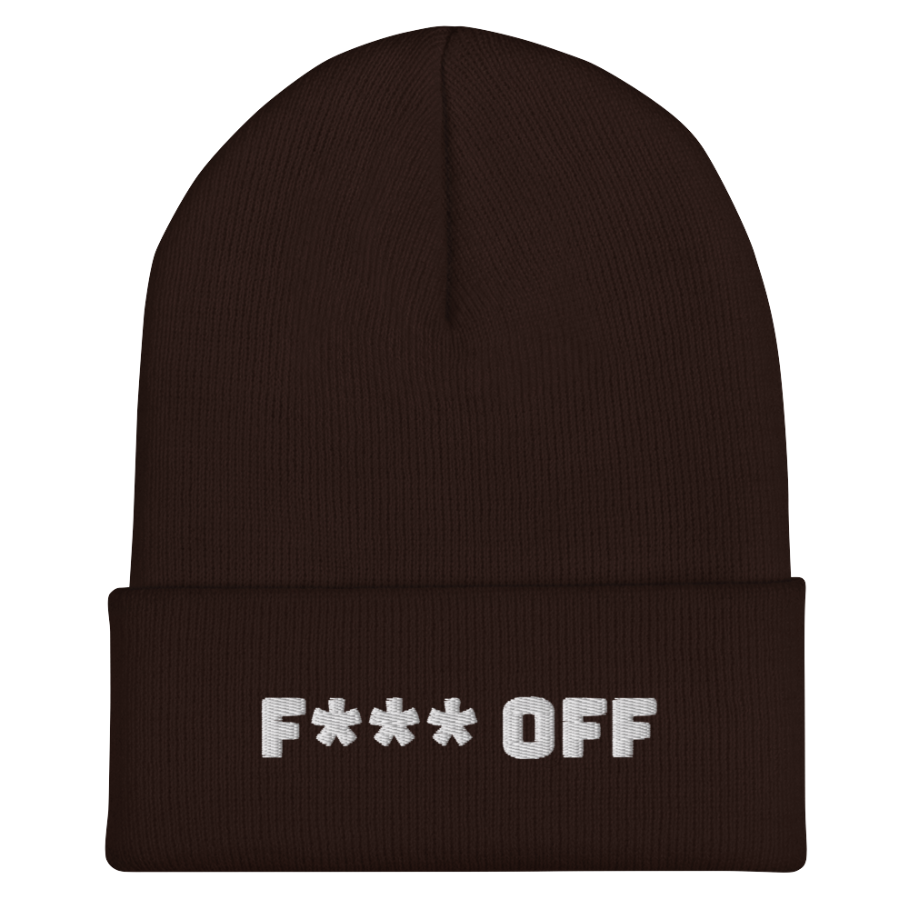 F*** OFF Beanie | thedaanvm300's store | SE.Merch