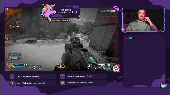 StreamElements | Pride Animated Package - Talk Scene Scene | Twitch ...