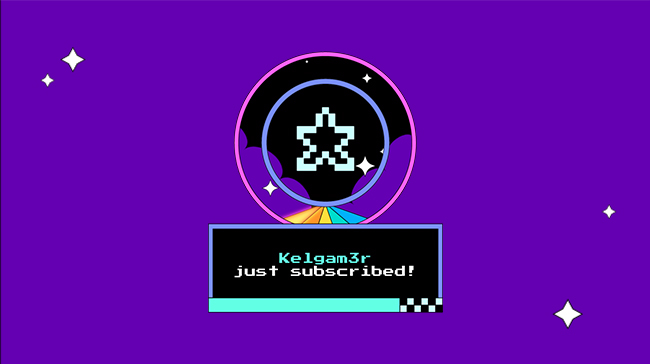 StreamElements | Pixel Abstract Alert Box (Vertical) | Twitch | Youtube ...