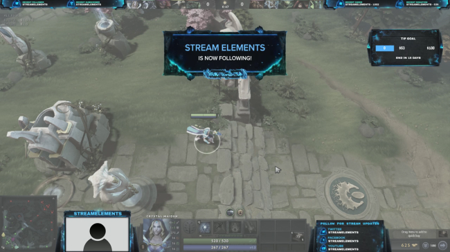StreamElements | Blue Moonstone - In Game Scene Scene | Twitch ...