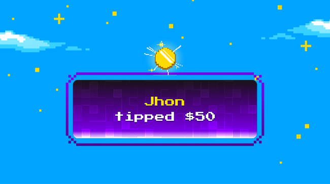 StreamElements | Pixel Neon Alert Box (Condensed) | Twitch | Youtube ...