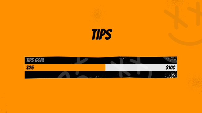 StreamElements | Graffiti - Tips Goal Widget | Twitch | Youtube ...